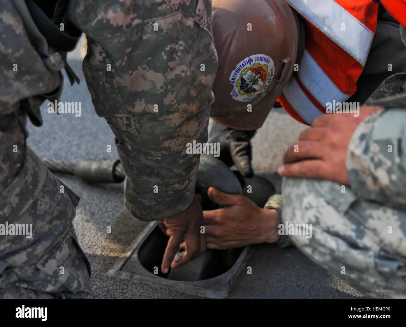 U.S. Soldiers with the 331st Transportation Company, 11th ...