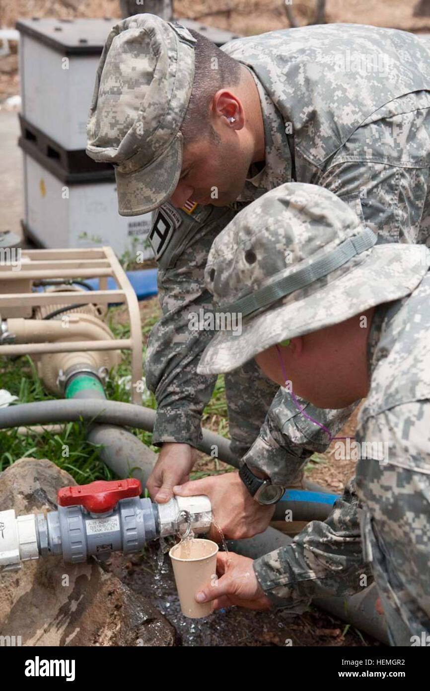 U.S. Army Lt. Col. Raymond Valas, Joint Task Force Jaguar commander ...