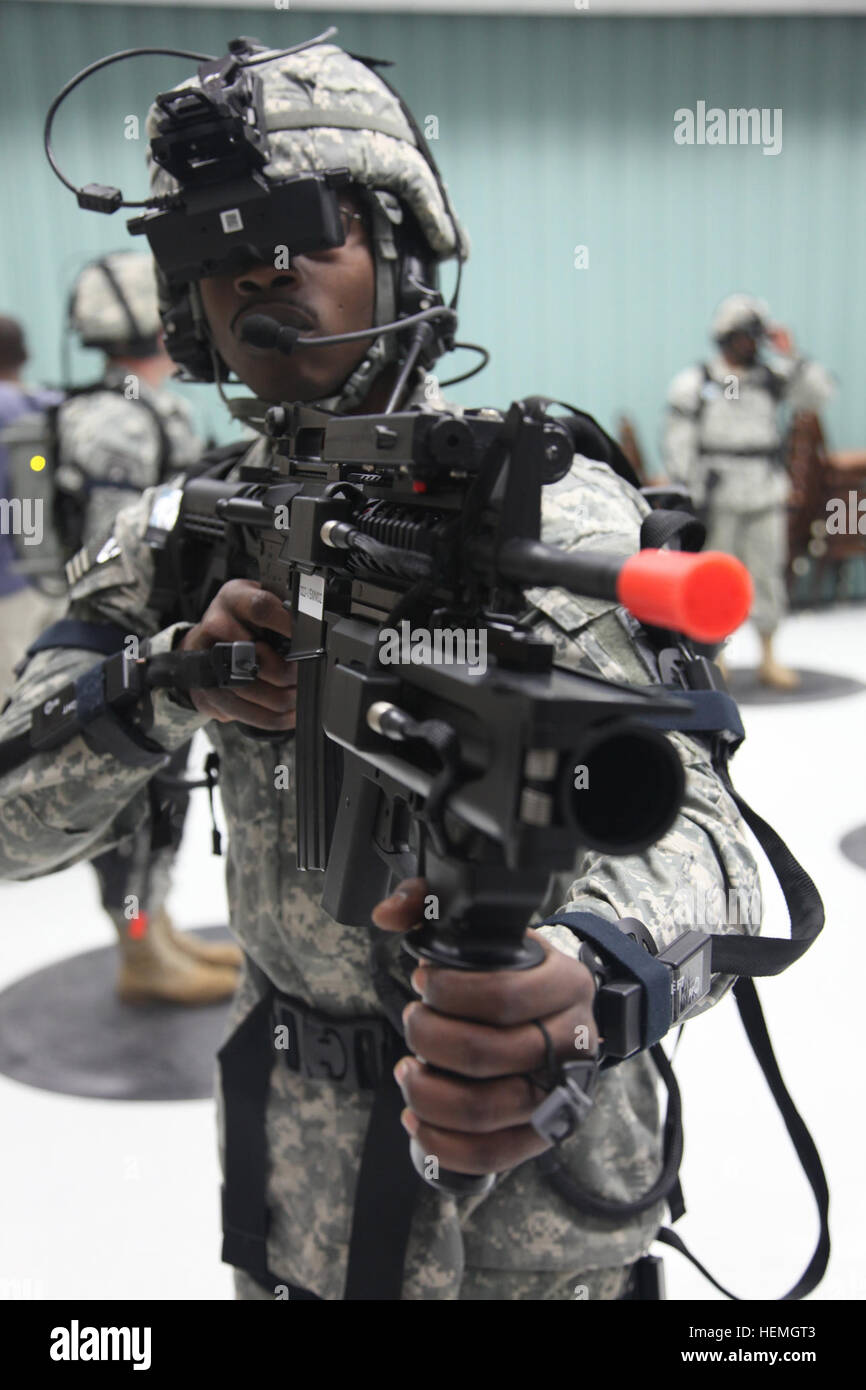 U.S. Army Spc. Corey Key assigned to Mike Troop 4th Joint Communication ...