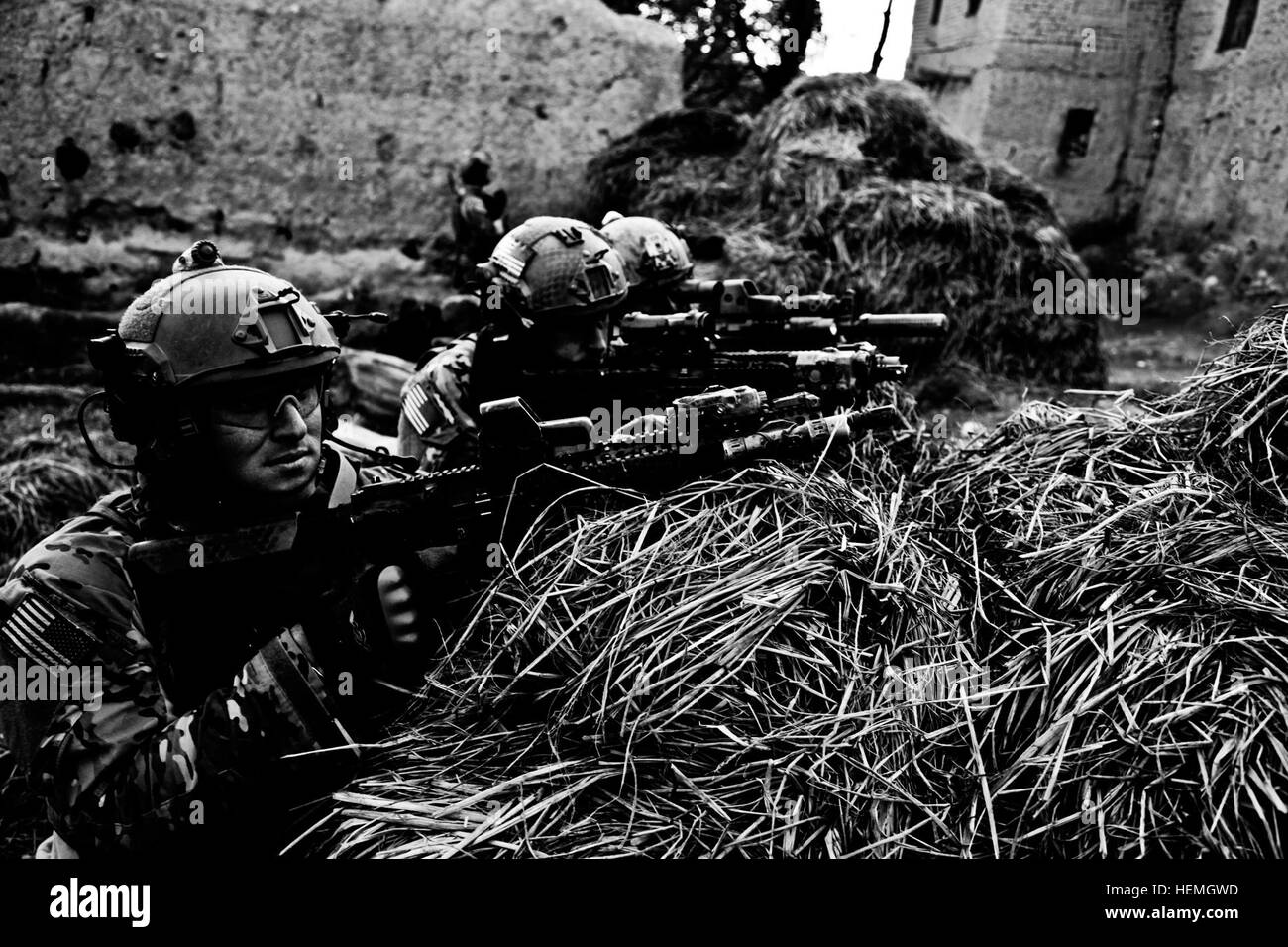Afghan security forces in Black and White Stock Photos & Images - Alamy