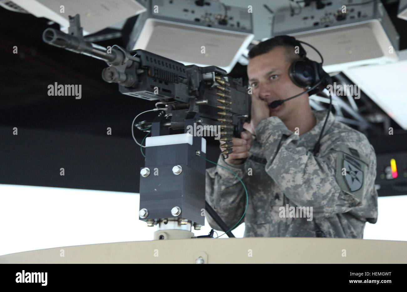 U.S. Army Sgt. Nghai Anderson assigned Headquarters Troop, 4th Joint ...