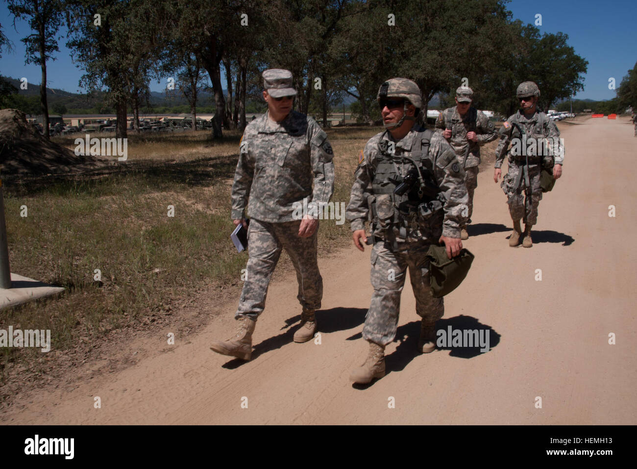 FORT HUNTER LIGGETT, Calif. – Deputy commander of the 377th Theatre ...
