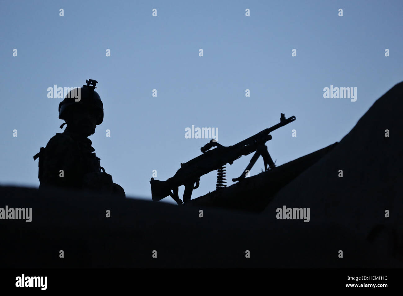 An Afghan National Army commando with 3rd Company, 1st Special ...
