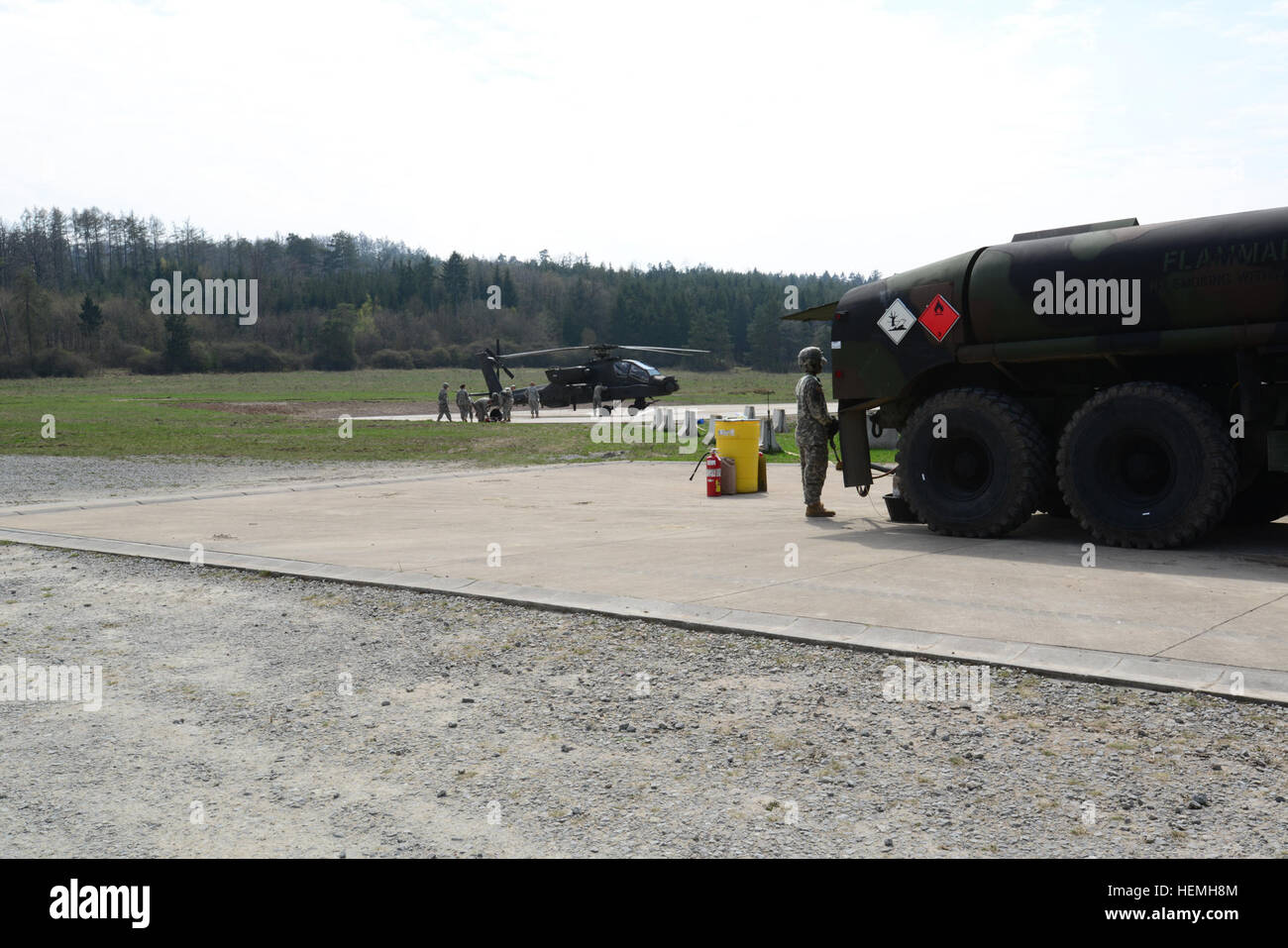 U.S. Army Europe soldiers, with the Distribution Platoon, Echo Company ...