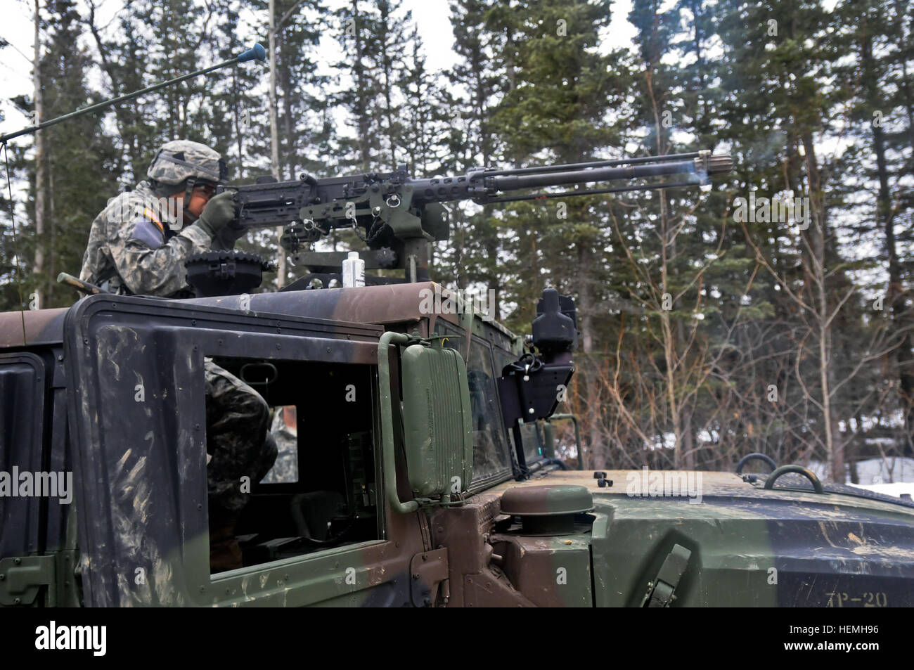 U.S. Army Pfc. Shane McCampbell with Headquarters Company, 1st ...