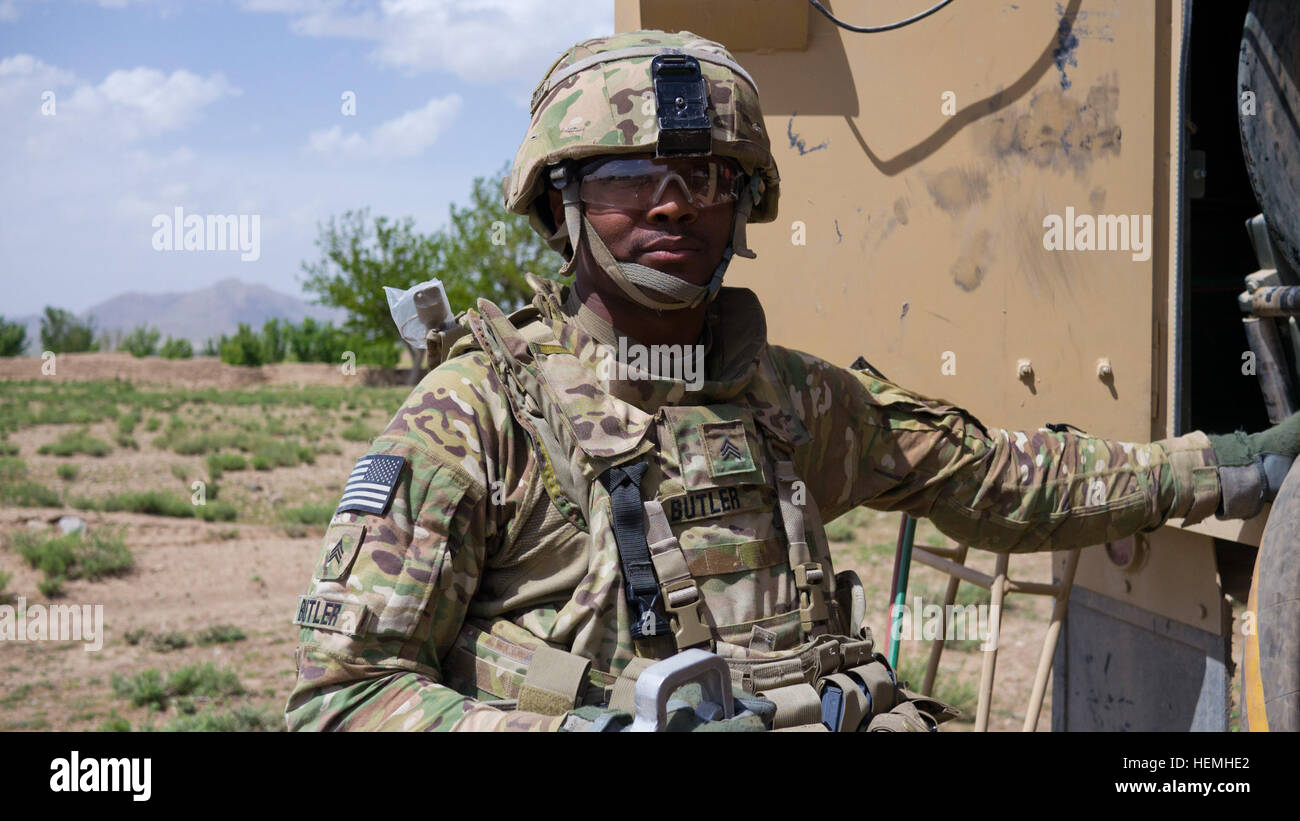 Army Sgt. Michael Butler, a Petroleum Supply Specialist from Alpha ...