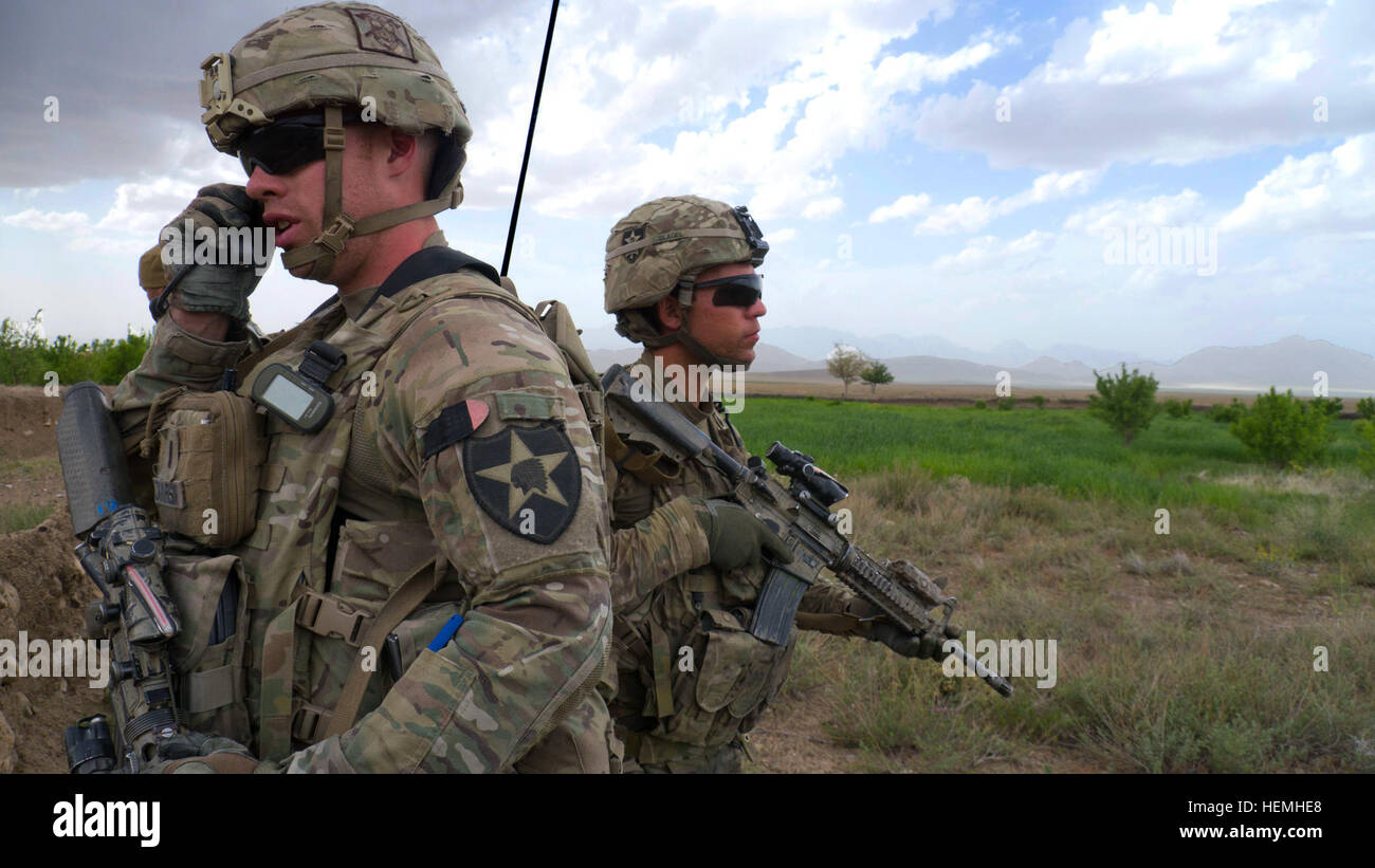 Army First Lt. Aaron Zakarison (left), Third Platoon Leader, and Army ...