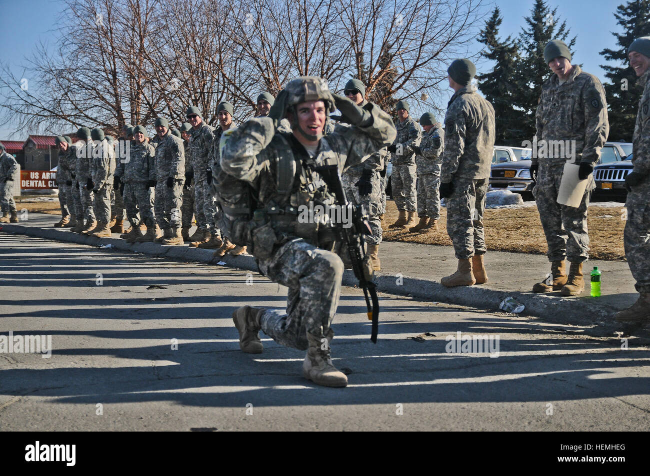 U.S. Army Spc. Kristopher Overstreet with Charlie Company, 3rd ...