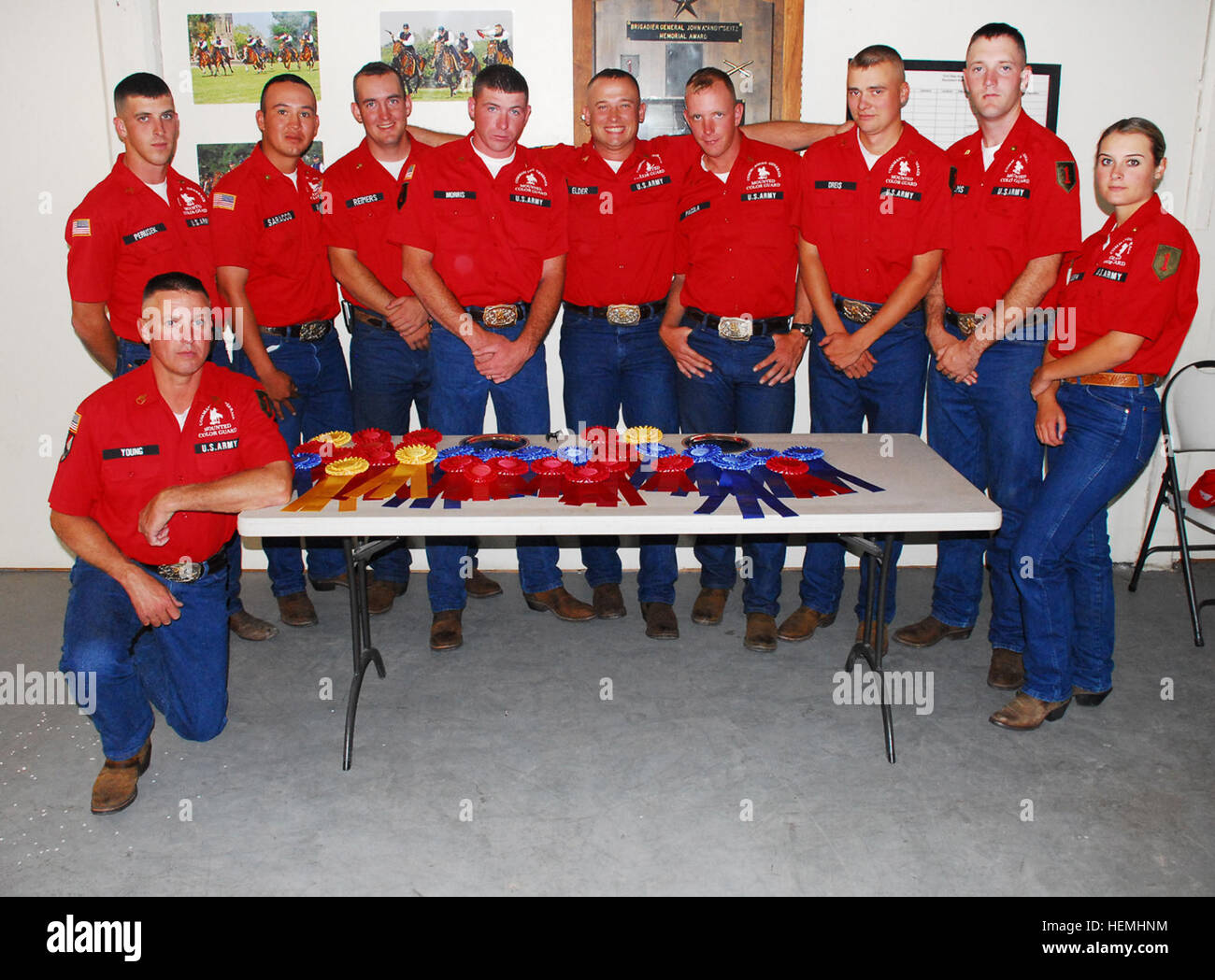 (From left going clockwise) Staff Sgt. Robert Young, Sgt. Steven ...