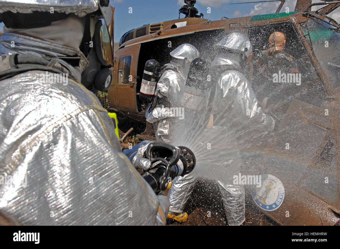 A Citizen-Soldier of the Puerto Rico National Guard's 215th Fire ...