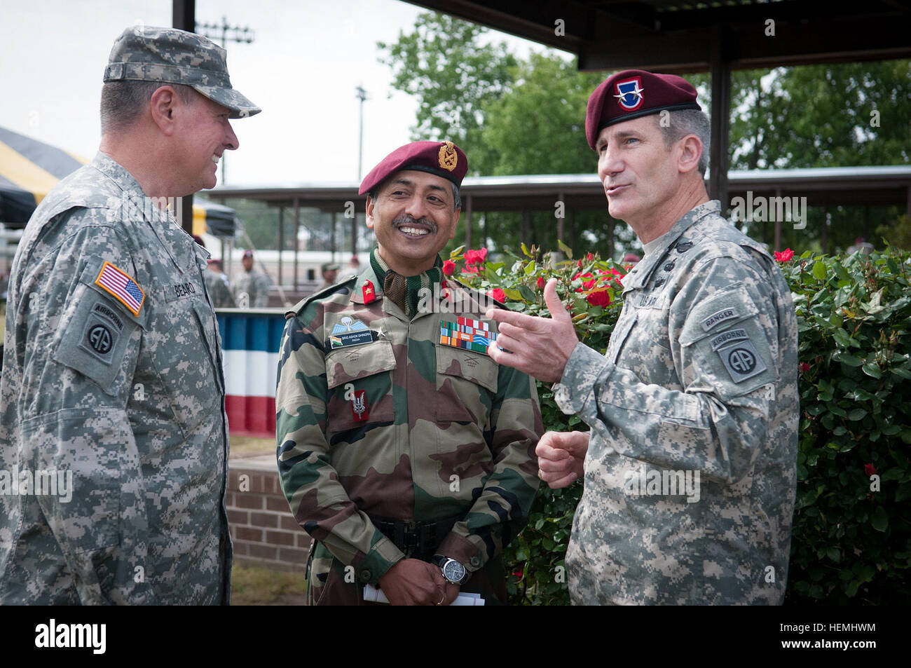 U.S. Army Maj. Gen. John W. Nicholson, commanding general of the 82nd ...