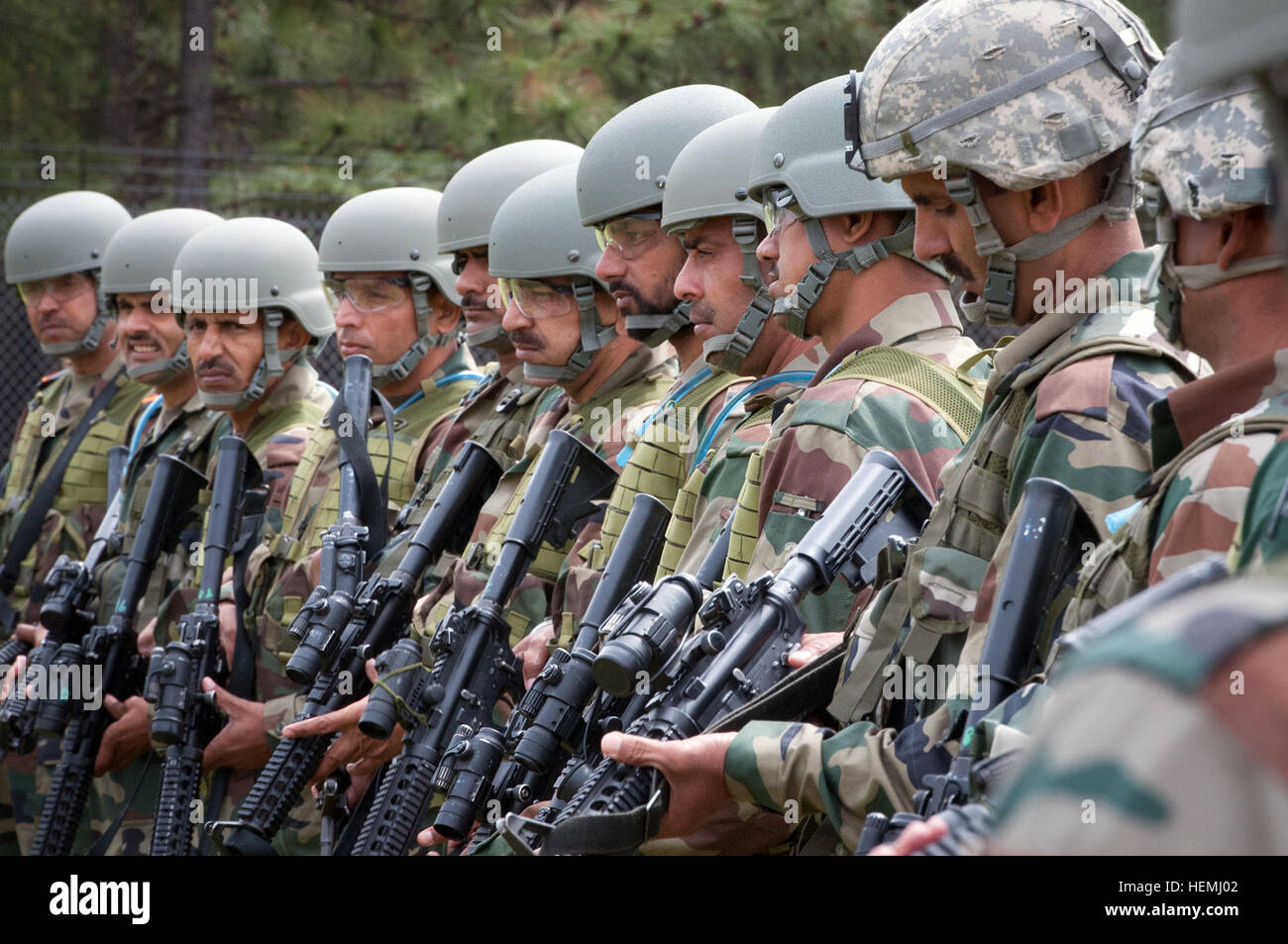 Indian Army paratroopers with the 50th Independent Para Brigade learn ...
