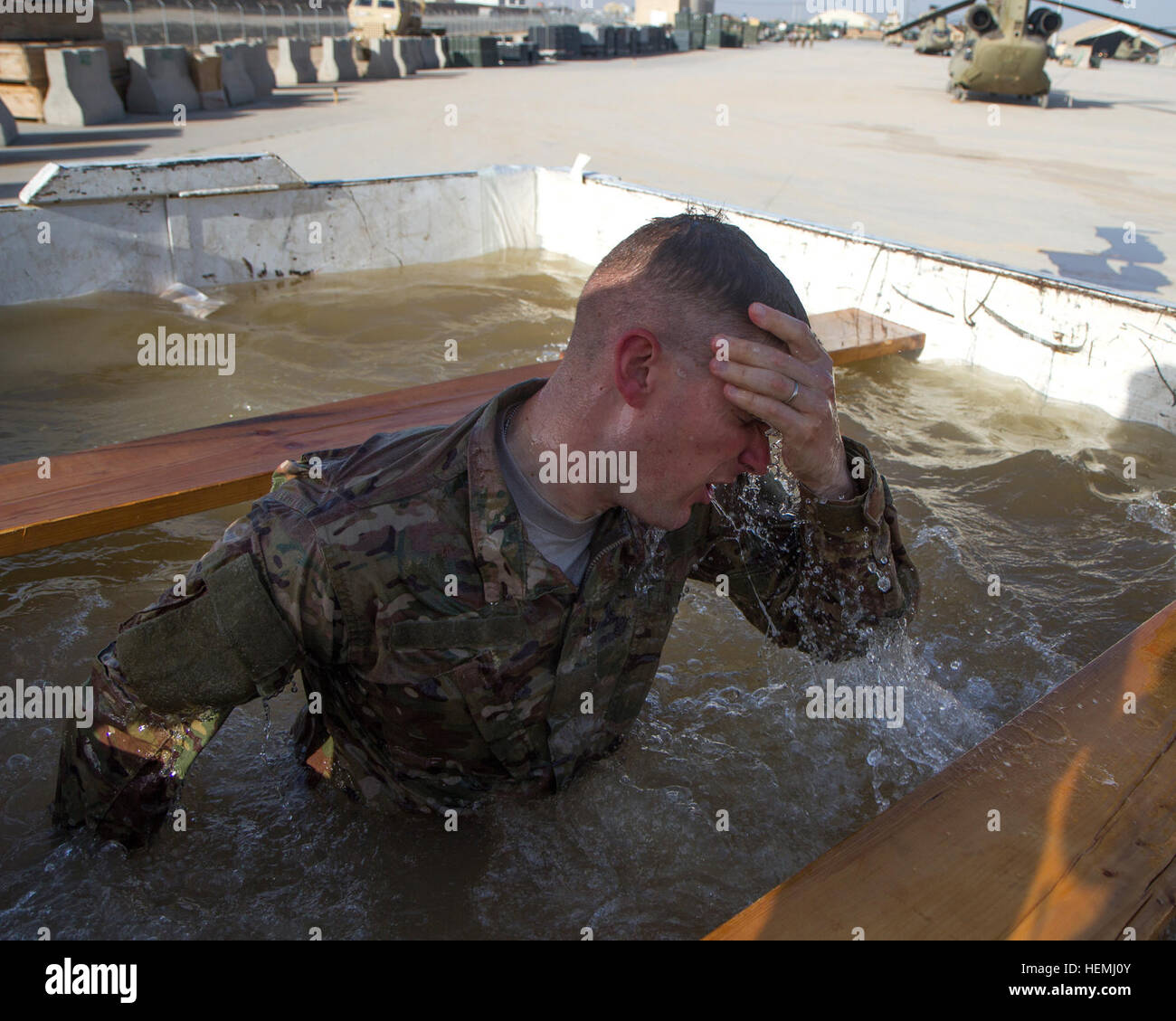 First Lt. Benjamin Waters, the battalion personnel officer for 2nd ...