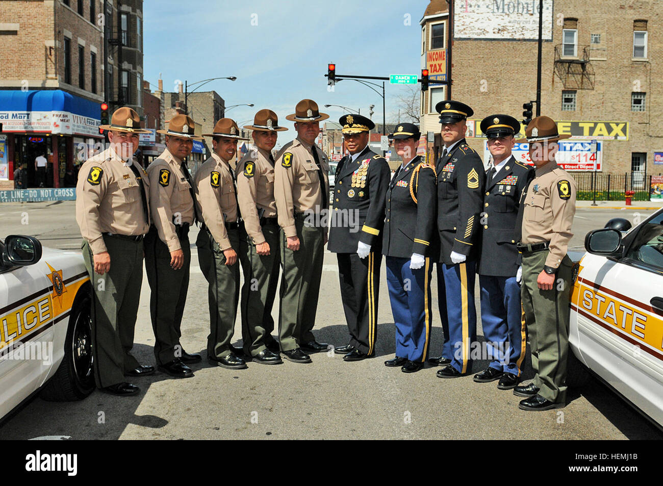 Brig. Gen. Gracus K. Dunn, commanding general, 85th Support Command ...