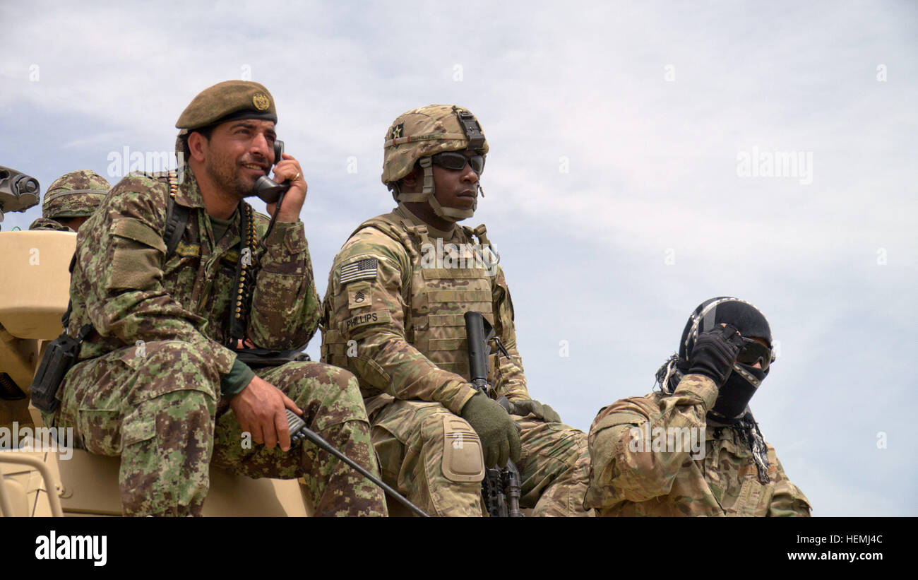 U.S. Army Staff Sgt. Jovan Phillips, Arrow Troop, 2nd Squadron, 1st ...