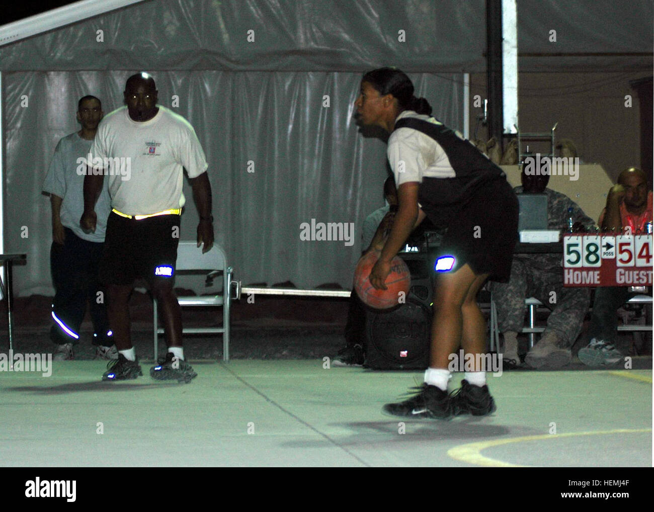 Palomino's point guard Capt. Gema Robles, 2-82nd Aviation, 82nd ...