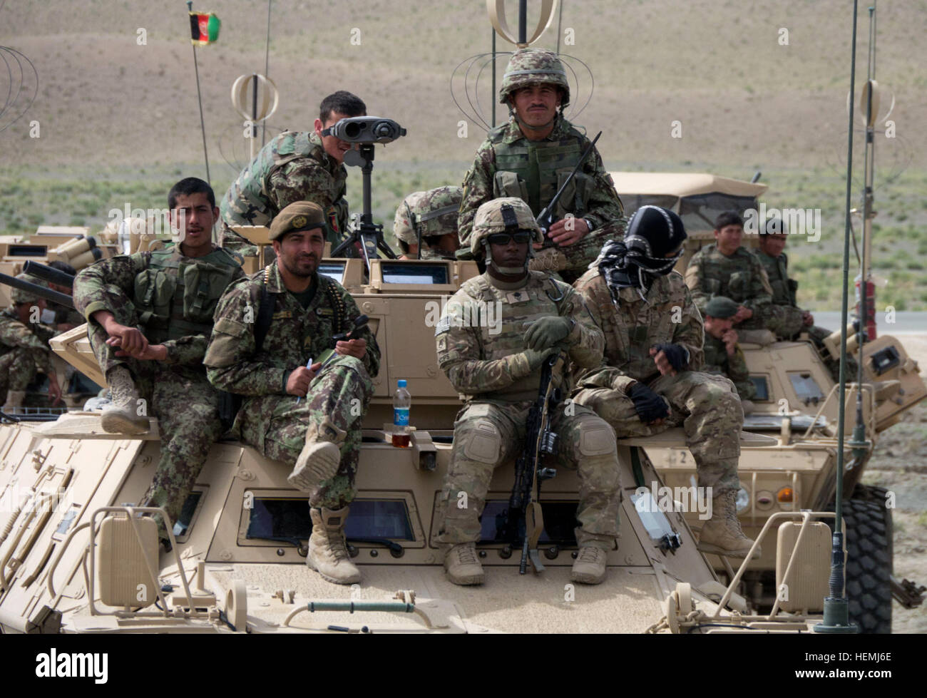U.S. Army Staff Sgt. Jovan Phillips, Arrow Troop, 2nd Squadron, 1st ...