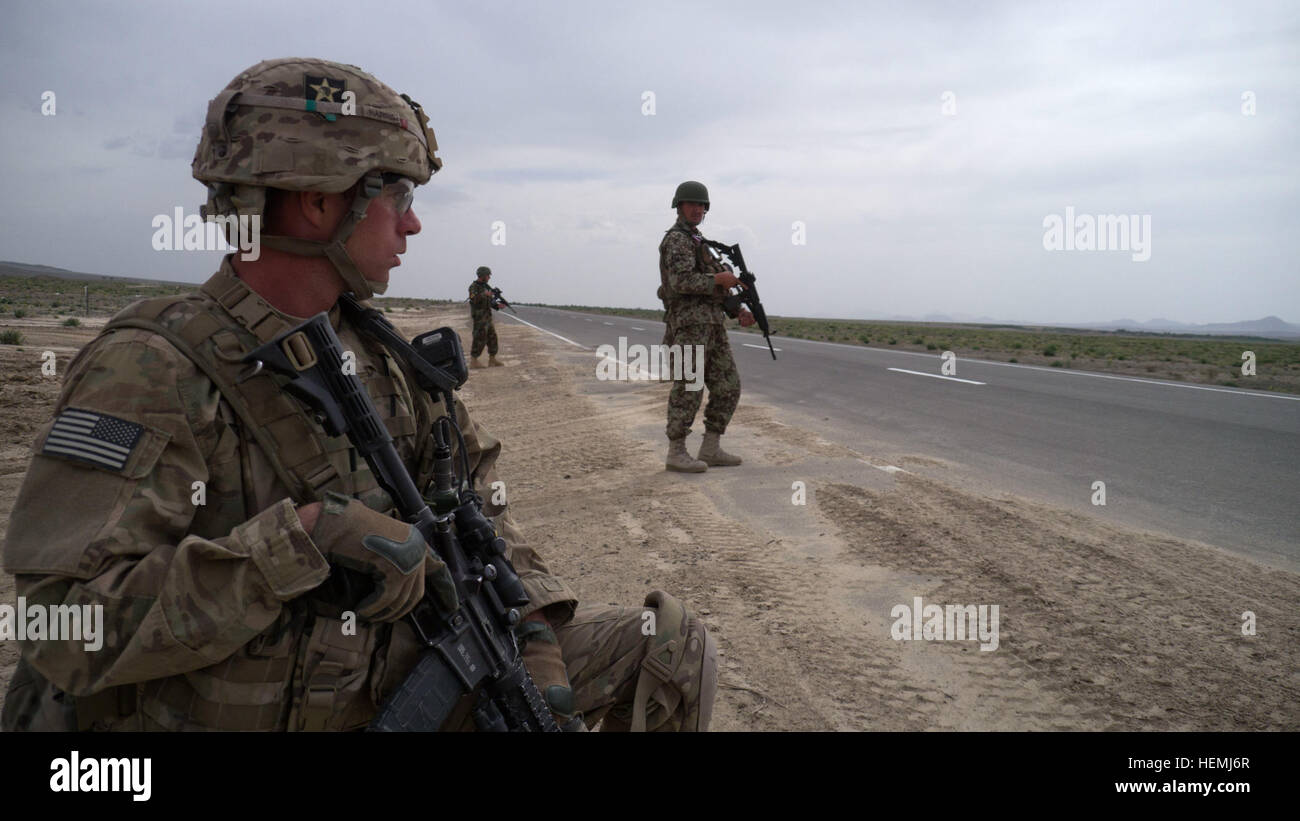 U.S. Army Sgt. Christopher Harris, Headquarters Headquarters Troop, 2nd ...