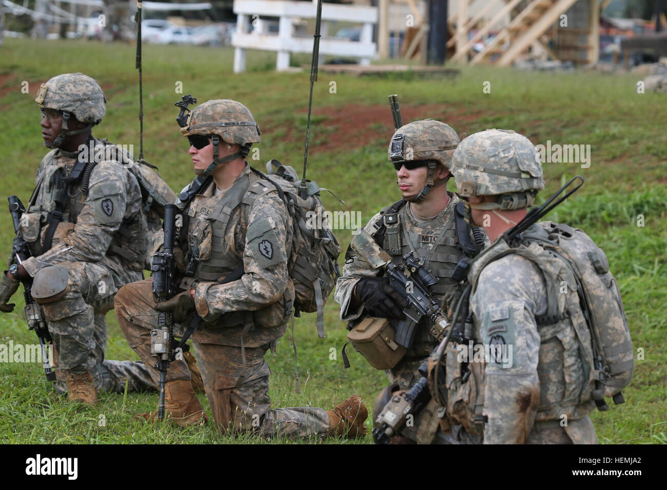 Soldiers from 3rd Squadron, 4th Cavalry Regiment, 3rd Brigade Combat ...