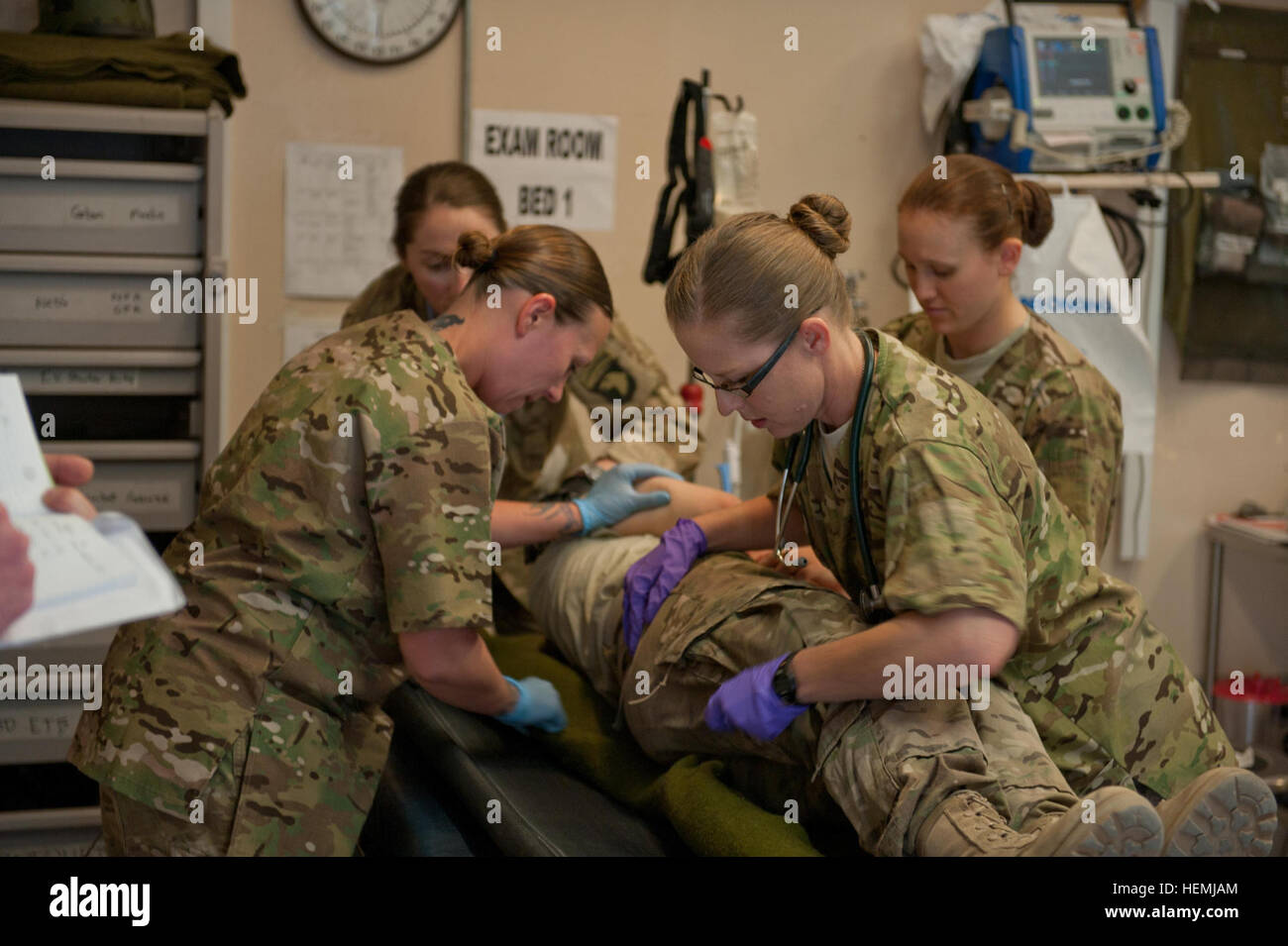 Medics from Charlie Company, 426th Brigade Support Battalion, 1st ...