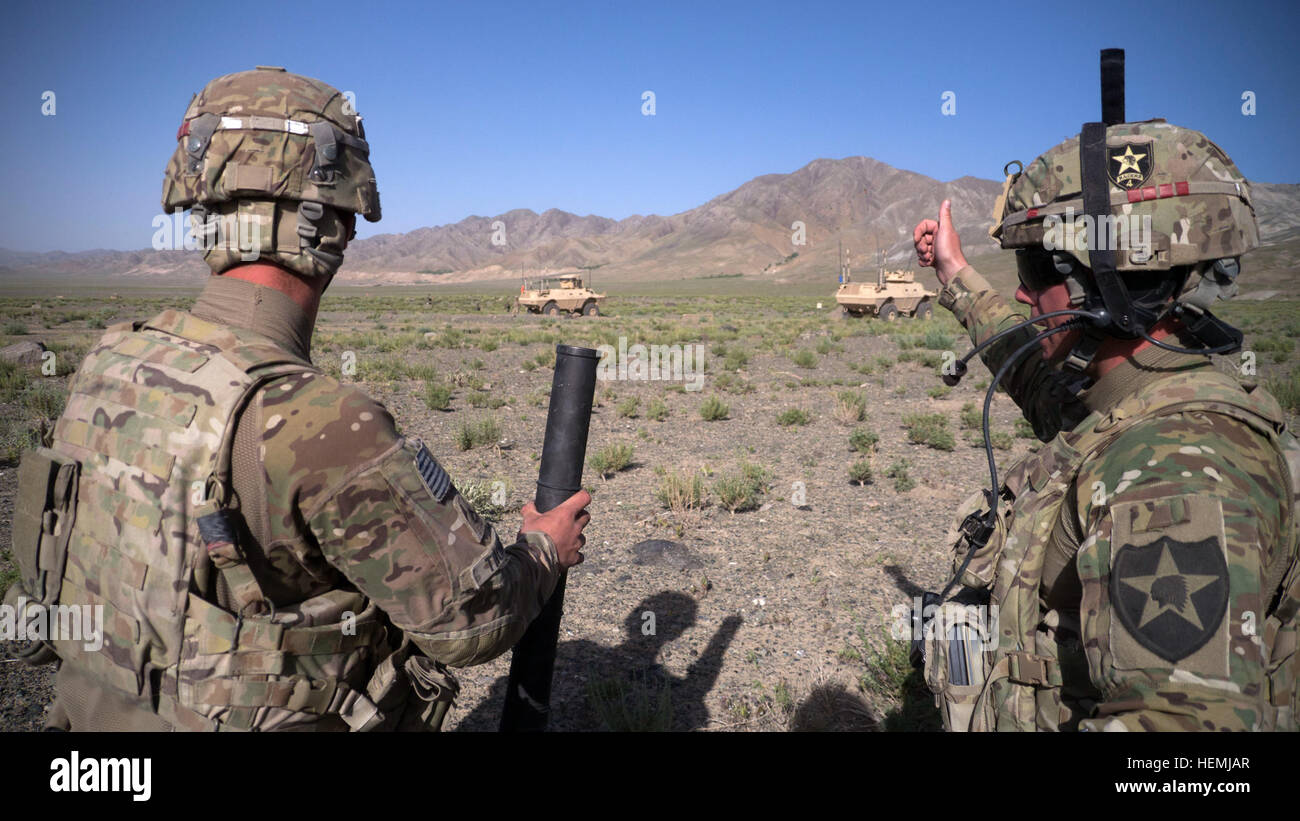 U.S. Army soldiers from Arrow Troop, 2nd Squadron, 1st Cavalry Regiment ...