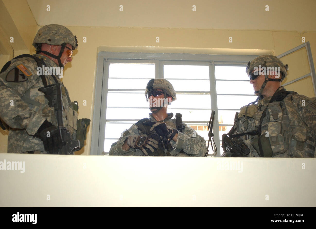 U.S. Army Command Sgt. Maj. Neil L. Ciotola, the Multi-National Corps ...