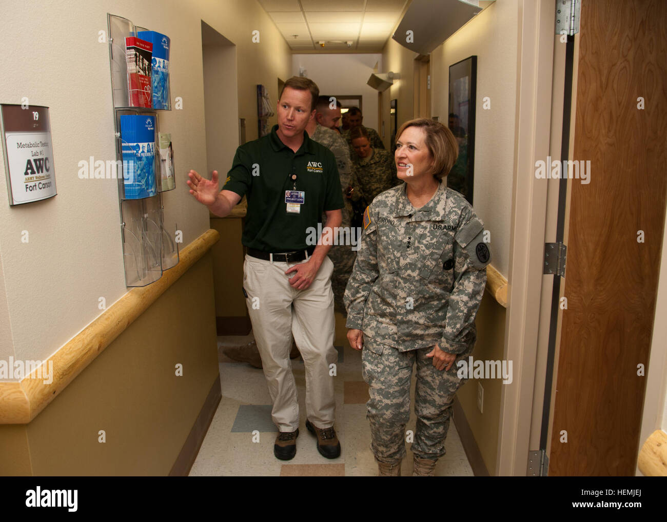 FORT CARSON, Colo.- Lieutenant general Patricia D. Horoho, Army surgeon ...