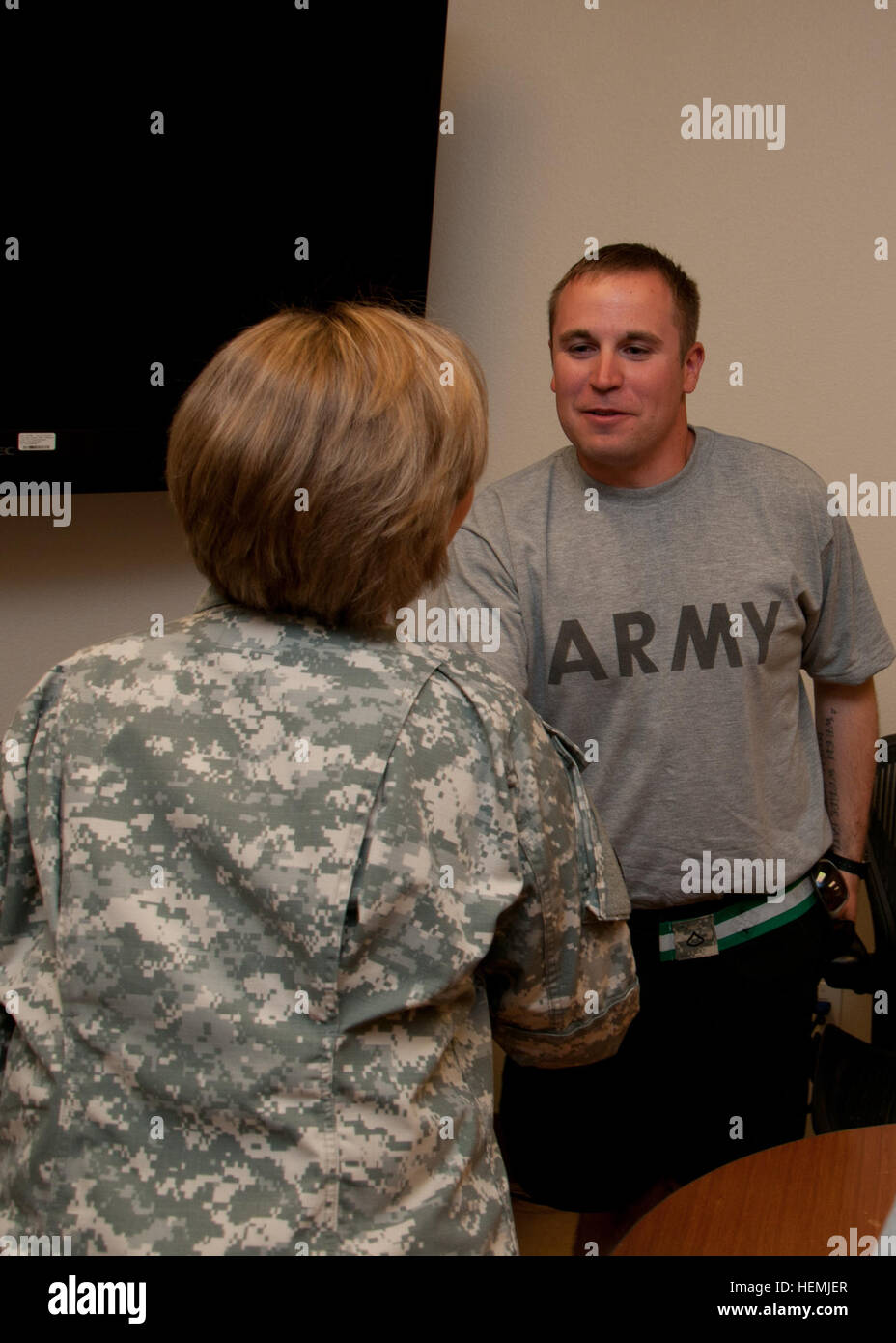 FORT CARSON, Colo.- Lieutenant general Patricia D. Horoho, Army surgeon ...