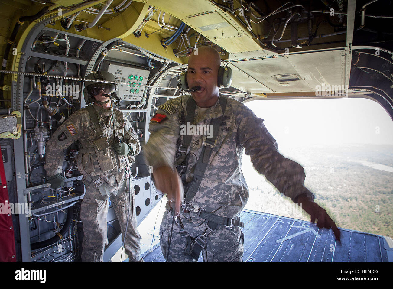 Sgt. 1st Class Garrett Williams, a jumpmaster with the 82nd Airborne ...