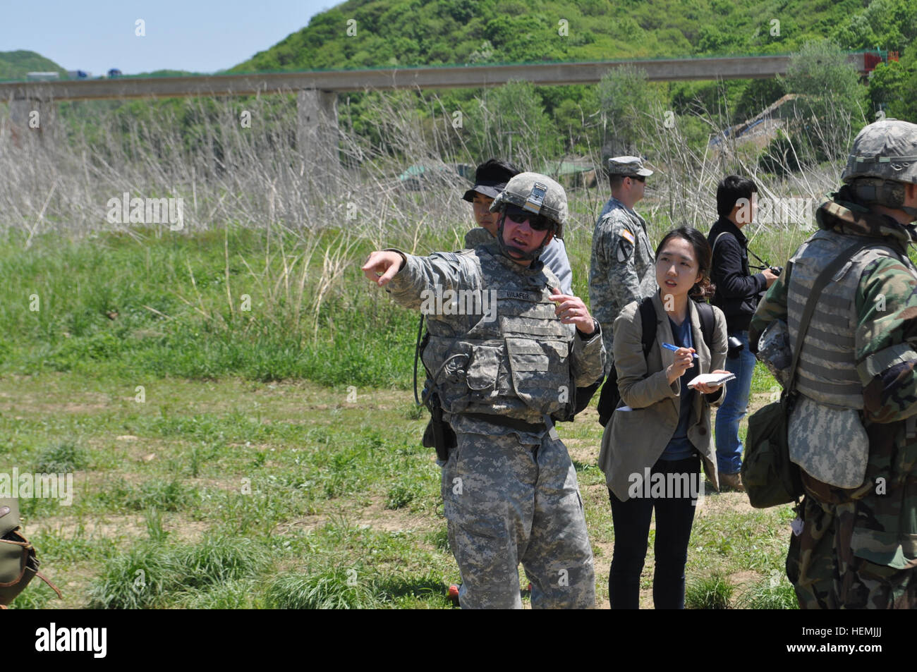 U.S. Army Lt. Col. Mark O. Bilafer, commander 1st Battalion, 38th Field ...
