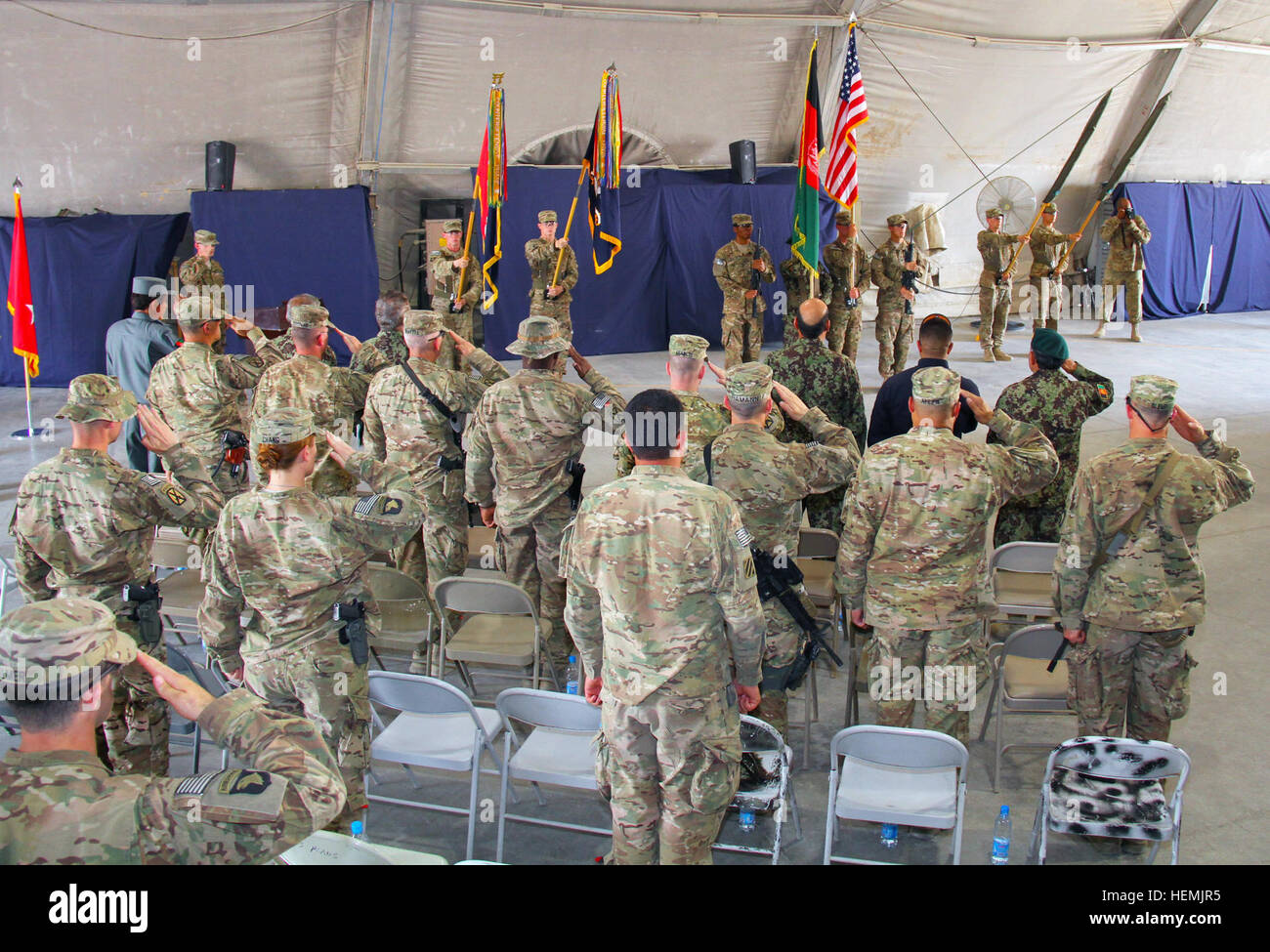 U.S. Army soldiers and Afghan National Security Force members ...