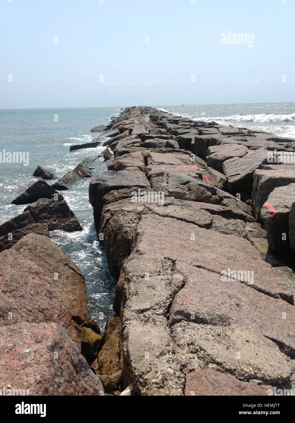 The U.S. Army Corps of Engineers, Galveston District, began work on a ...