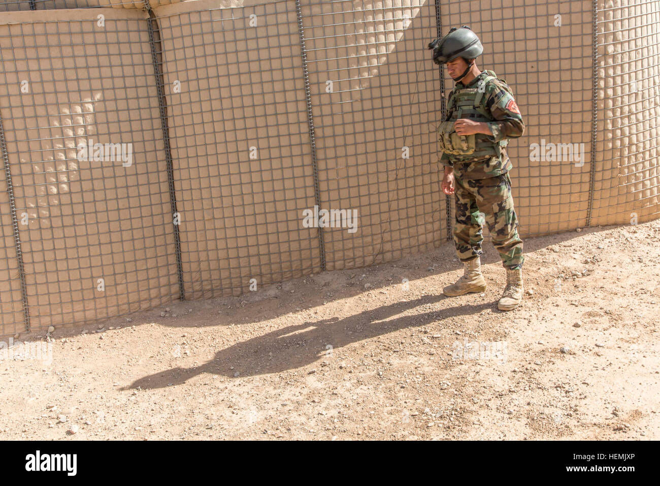 An Afghan Commando from 2nd Company, 7th Special Operations Kandak ...