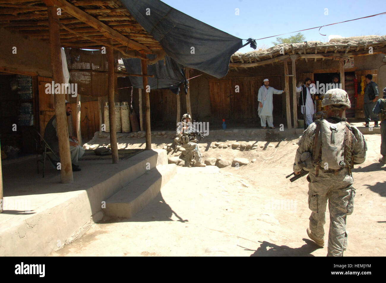 On Aug. 16 Sgt. Eric Johnson from the 218th Infantry Regiment, South ...