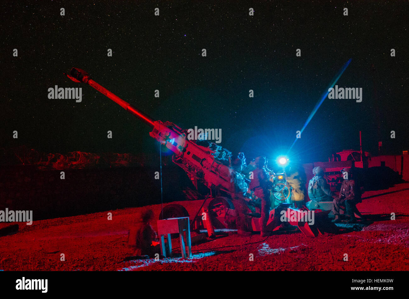 GHAZNI PROVINCE, Afghanistan – 1st Platoon, Alpha Battery, 3rd ...