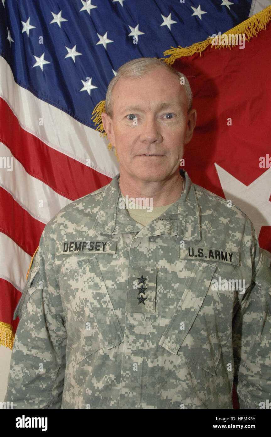 Martin E. Dempsey LTG Stock Photo - Alamy
