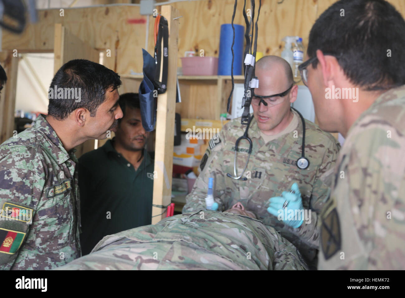 U.S. Army Capt. Scott Krueger with Charlie Company, 210th Brigade ...