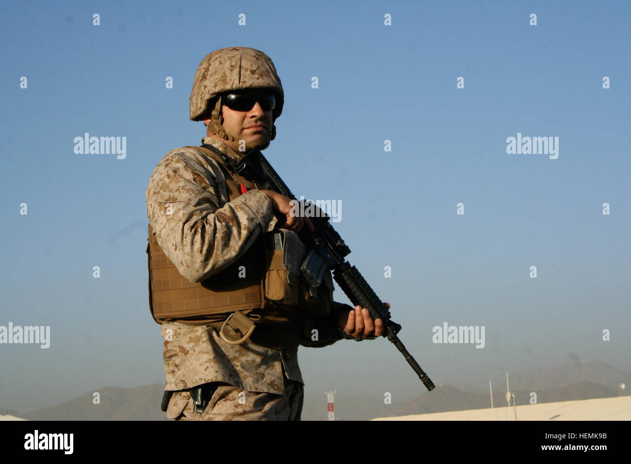Sgt. John Martinez of Fort Worth, Texas, assigned to MARCENT ...