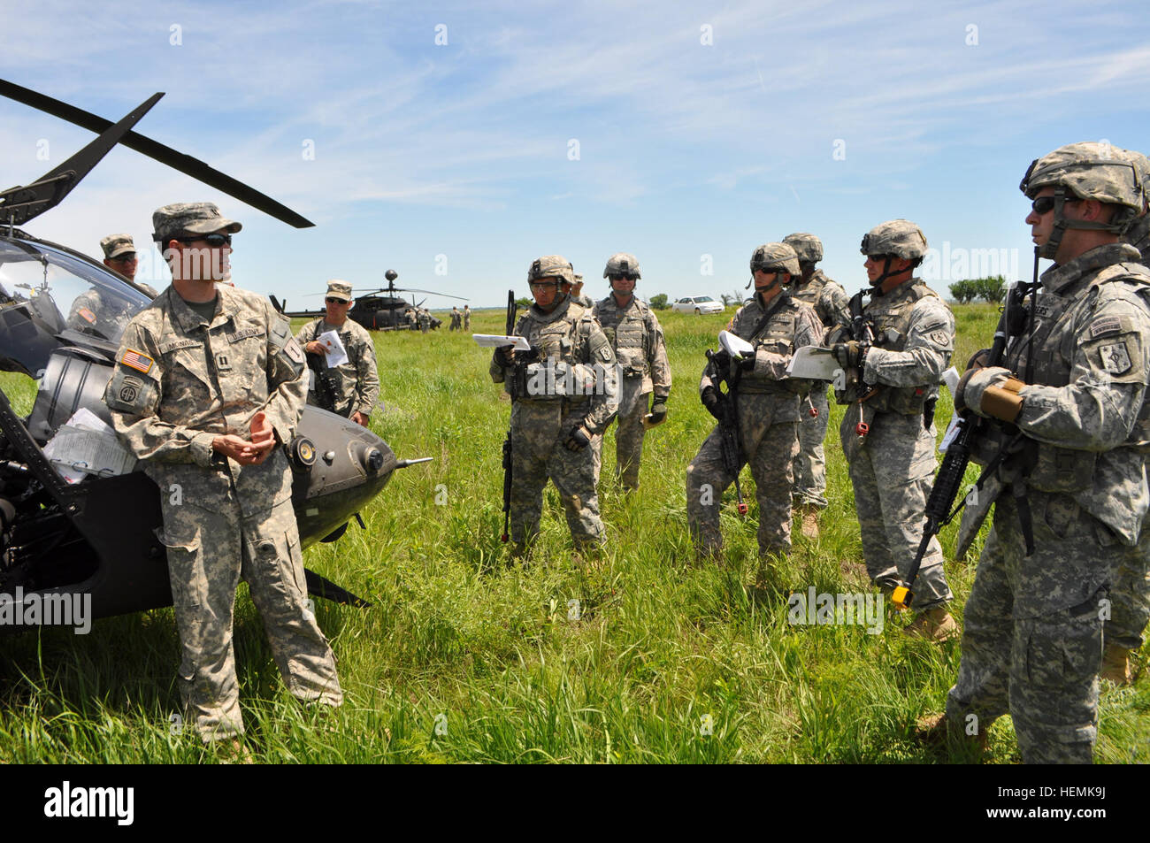 Capt. Kent Monas, a pilot assigned to 1st Sqdn., 6th Cav. Regt., CAB ...