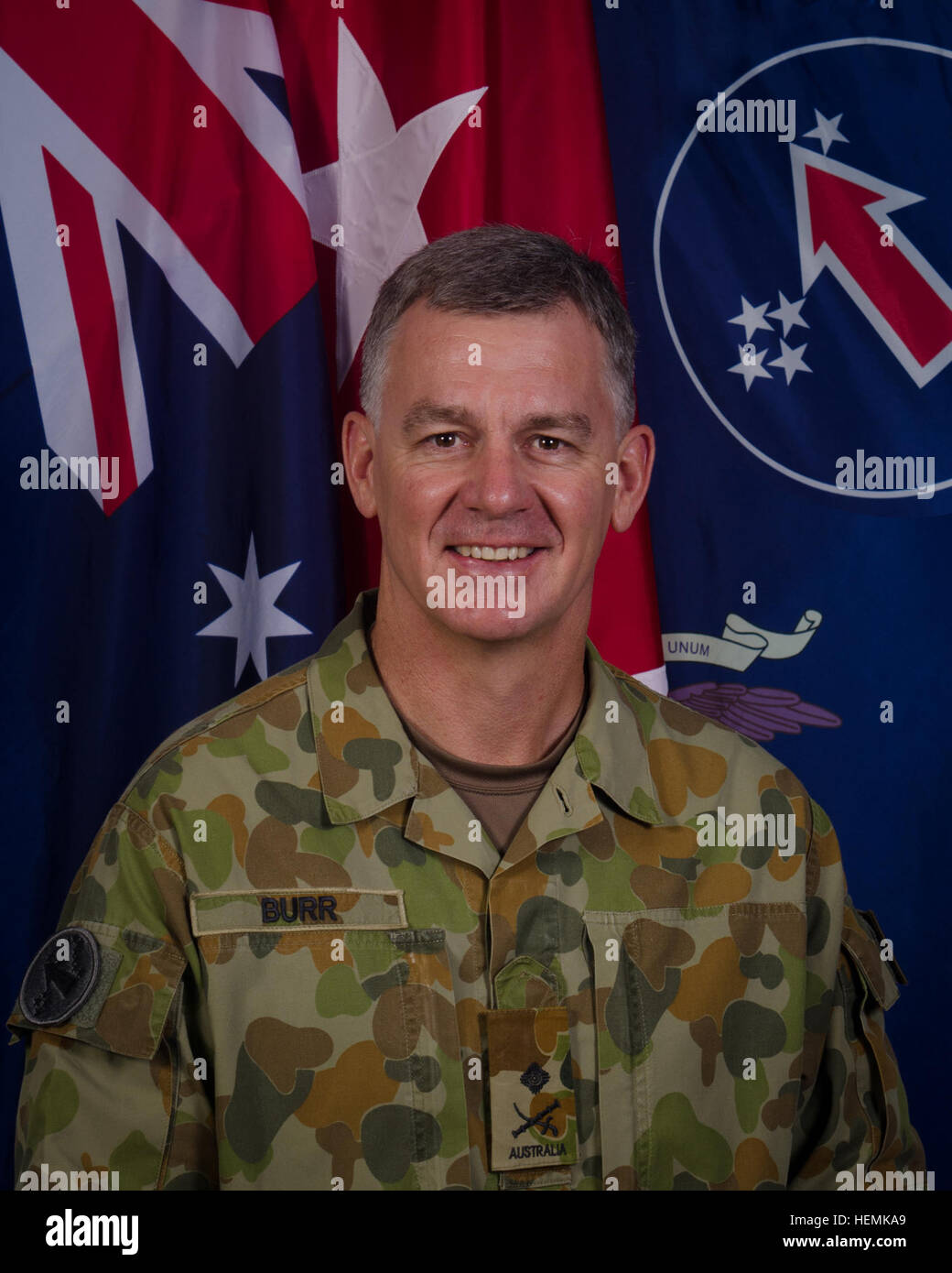 Maj. Gen. Rick Burr, USARPAC Stock Photo - Alamy