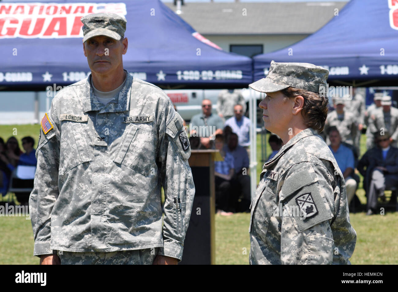 Commander Of The 168th Military Police Battalion High Resolution Stock ...