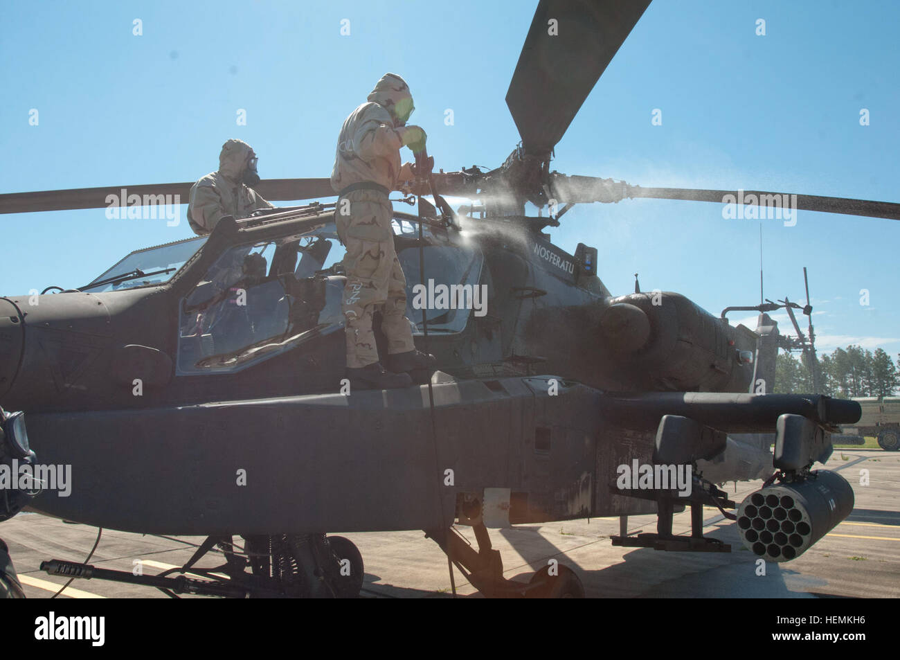 U.S. Army soldiers of the 82nd Combat Aviation Brigade conduct ...
