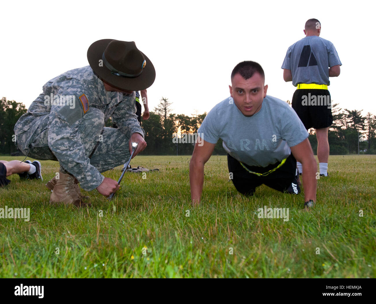 Us army physical fitness test hi-res stock photography and images - Alamy