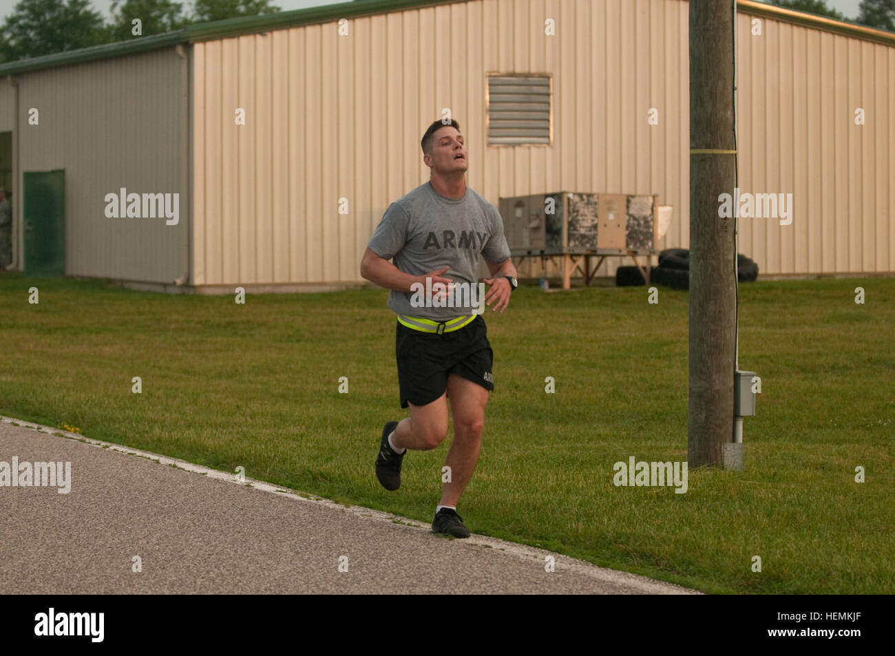 U.S. Army Sgt. Jonathan Fair with the 11th Aviation Command, competes ...