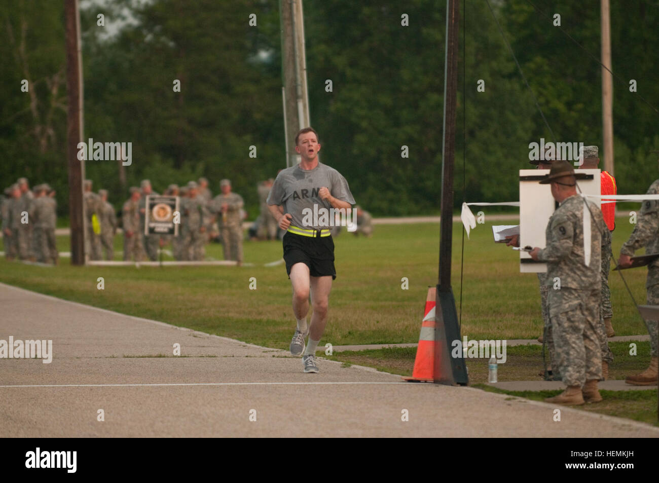 U.S. Army Cpl. Lance Clifford, with the 416th Engineer Command ...