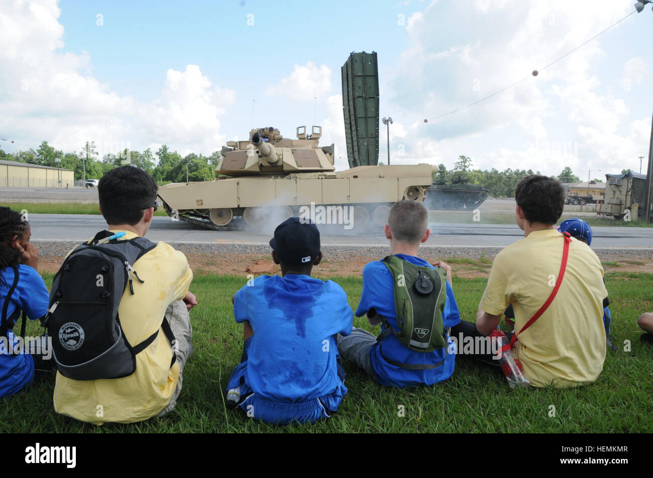 Children attending the Kid's Annual Training at Camp Shelby Joint ...
