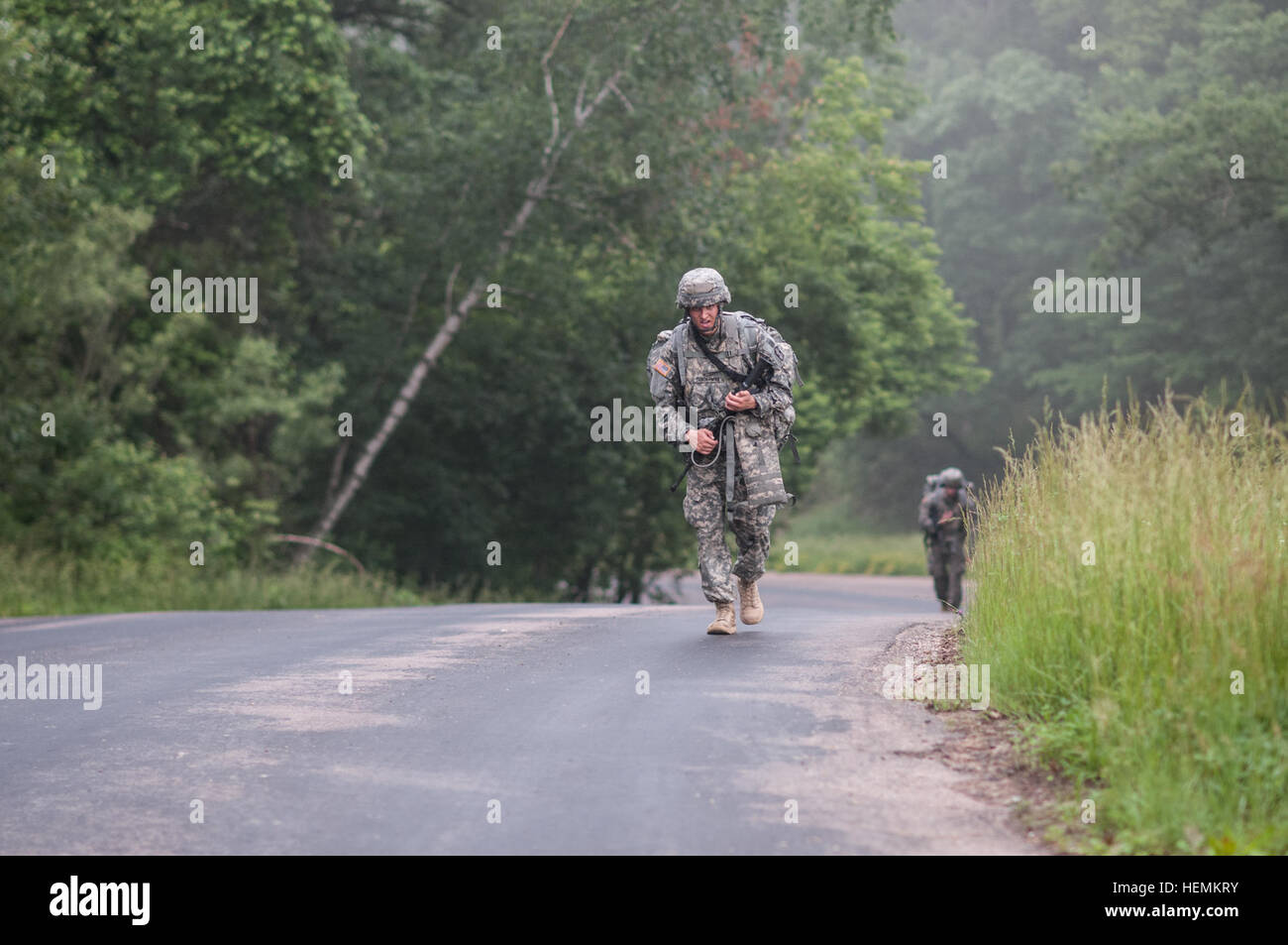 Army Reserve Sgt. Brian Sunderman, a combat medic representing the ...
