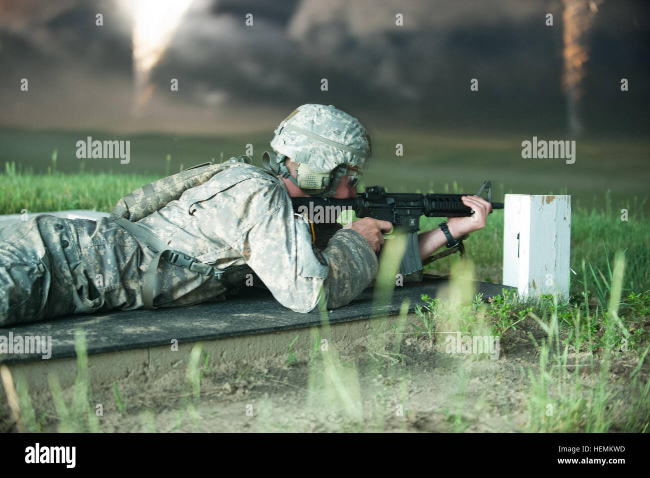 Army Reserve Sgt. Jeremiah Bruce, an infantryman representing the 9th ...