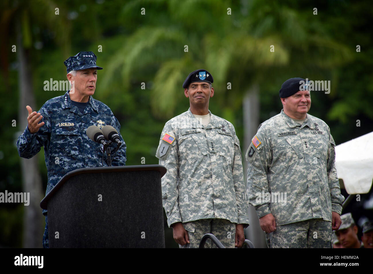 U.S. Navy Adm. Samuel J. Locklear III, commander, U.S. Pacific Command ...