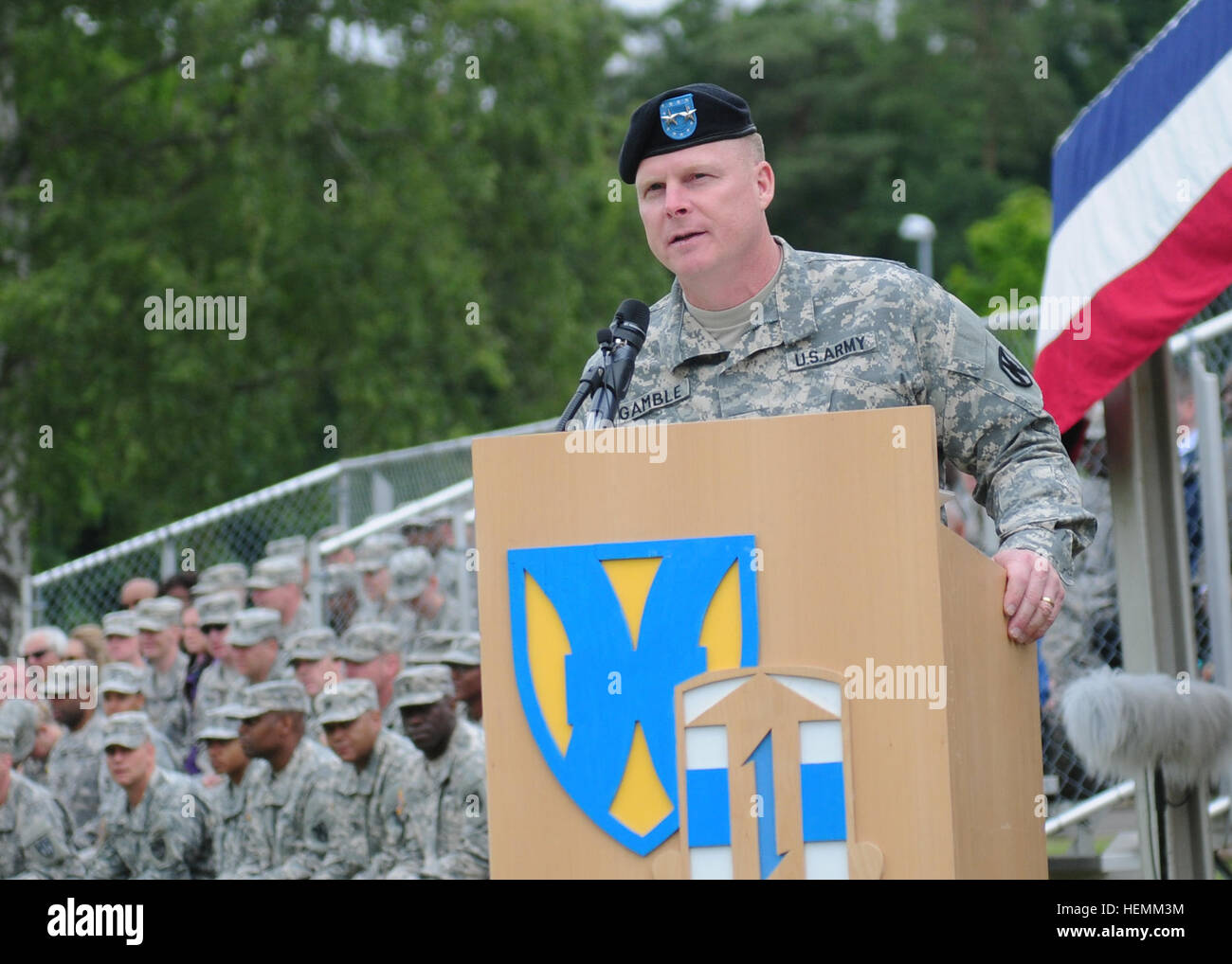 New CG assumes command of 21st TSC (19318239015 Stock Photo - Alamy